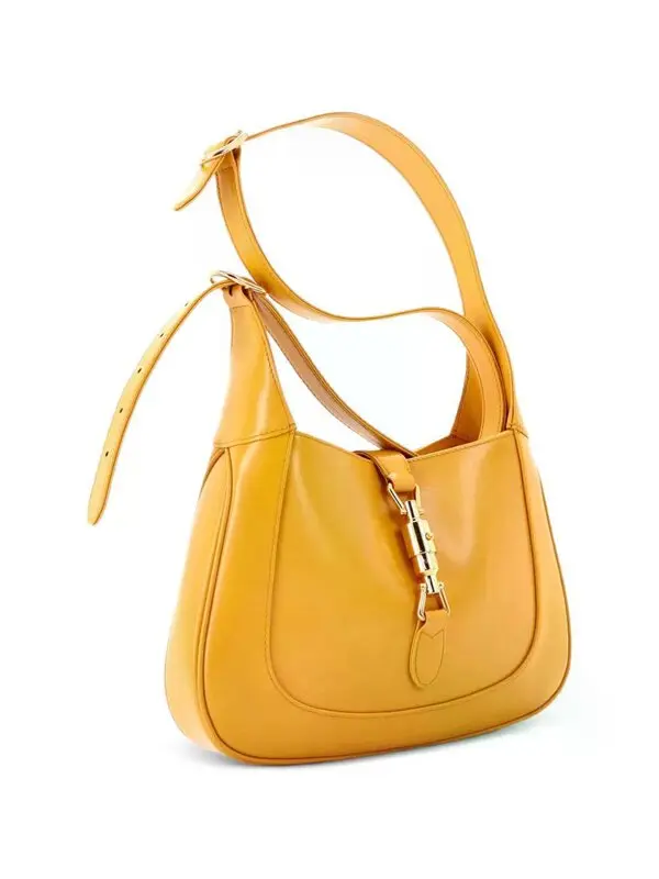 Gucci Jackie 1961 Leather Small Hobo Bag - Yellow