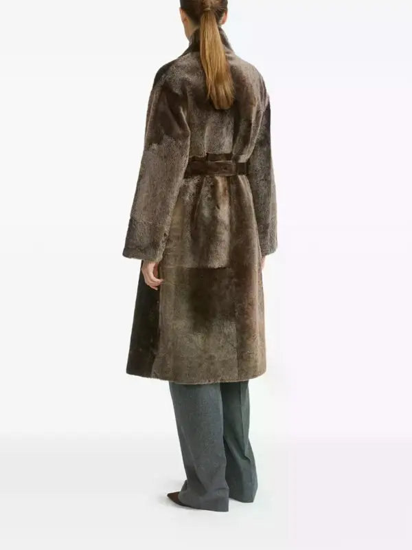 YVES SALOMON Reversible Lacon Shearling Coat