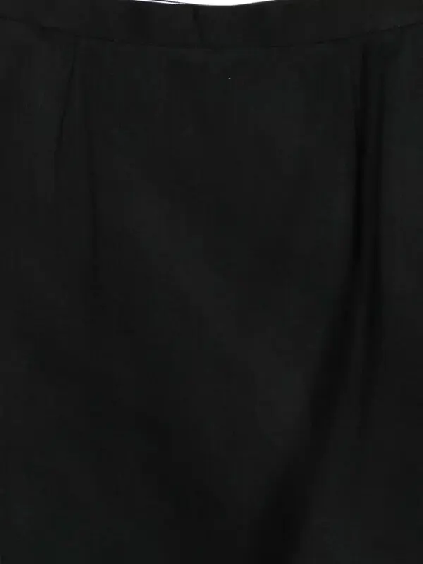 Versace 2000s Medusa-head-button Skirt