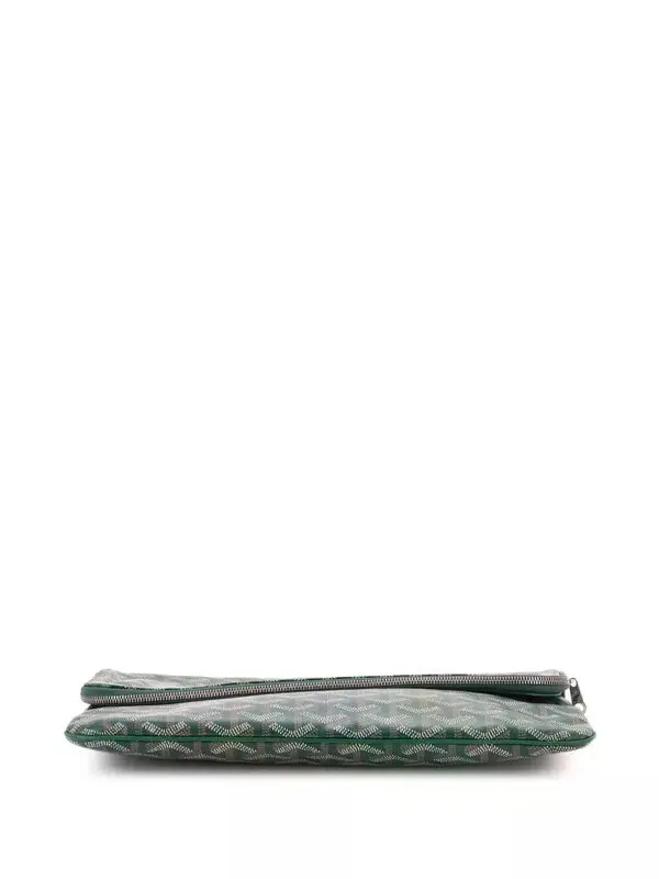 Goyard Saint Marie Coated Canvas Clutch Bag