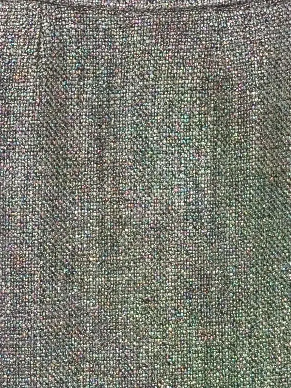 Miu Miu 2000s Tweed-construction Midi Skirt