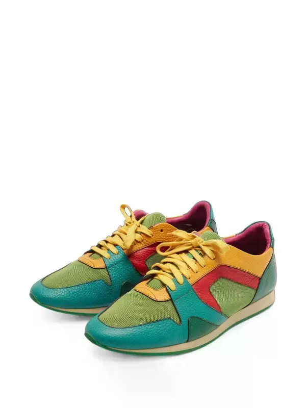 Burberry Prorsum Panelled Low-top Sneakers