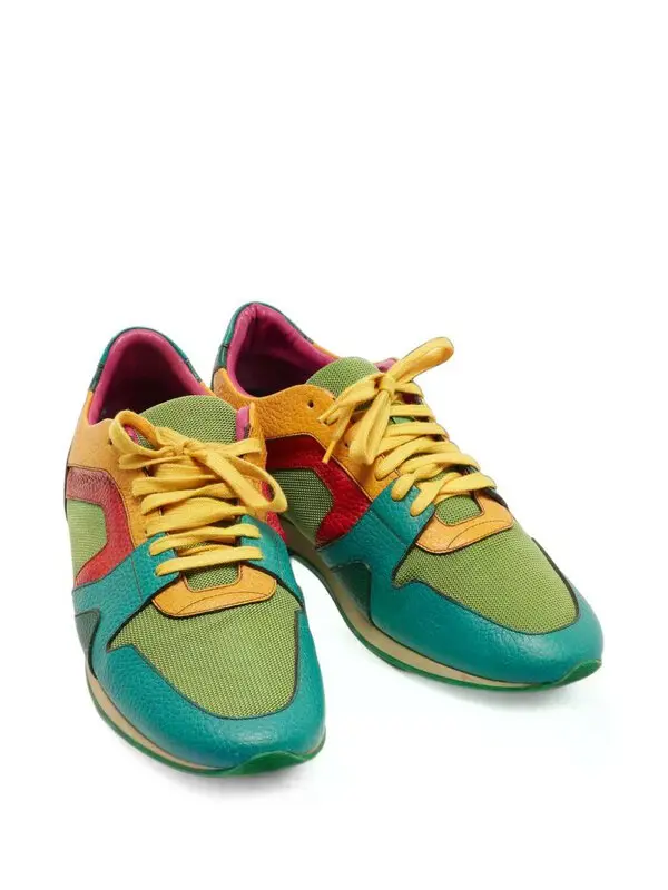 Burberry Prorsum Panelled Low-top Sneakers