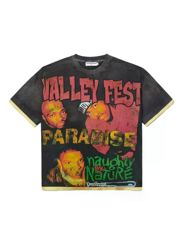 VALE FOREVER Summer Fest Graphic T-shirt - Black