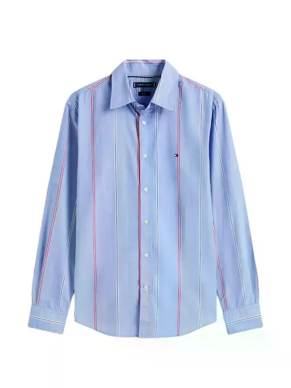 Tommy Hilfiger Stripe-print Poplin Shirt