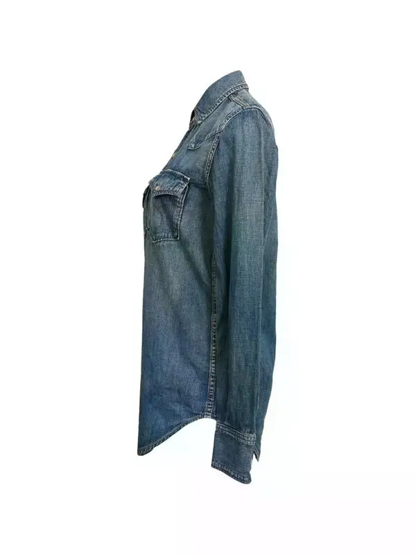 Saint Laurent Button-down Denim Shirt