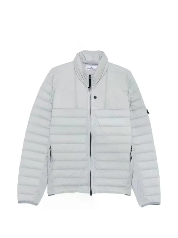 Stone Island Quilted Logo-patch Jacket