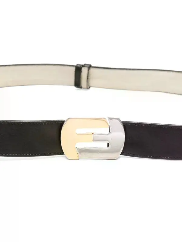FERRAGAMO 1970s Logo-buckle Belt