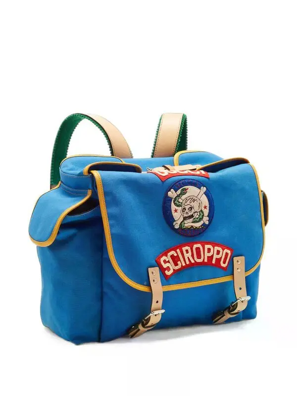 Gucci Sciroppo Patch Backpack - Blue