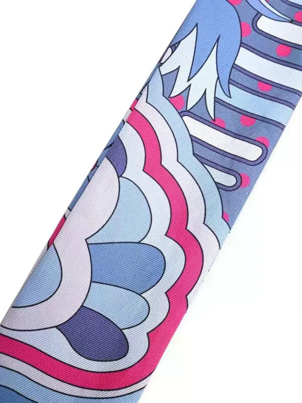 Hermès Faubourg Rainbow Twill Scarf