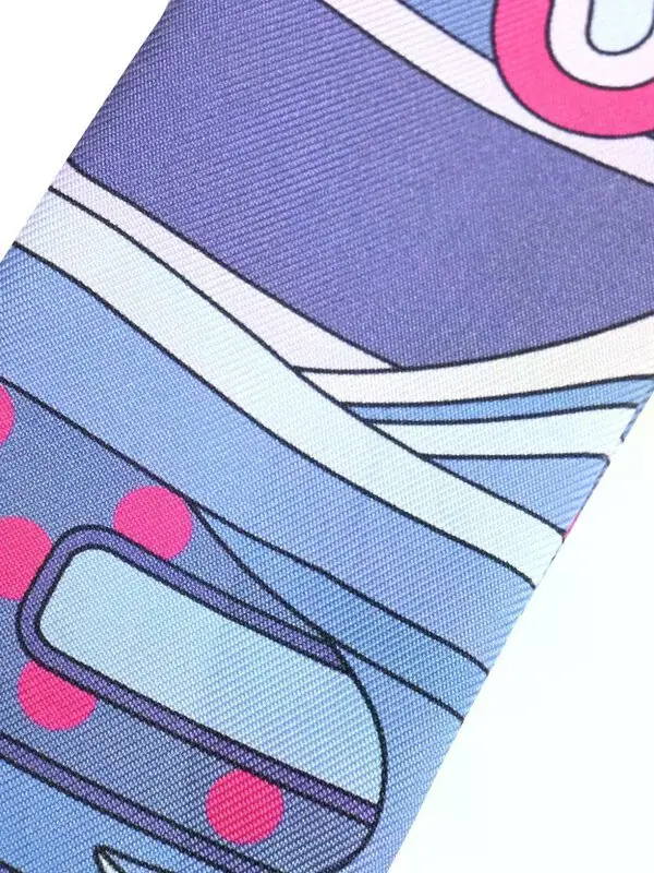 Hermès Faubourg Rainbow Twill Scarf - Blue