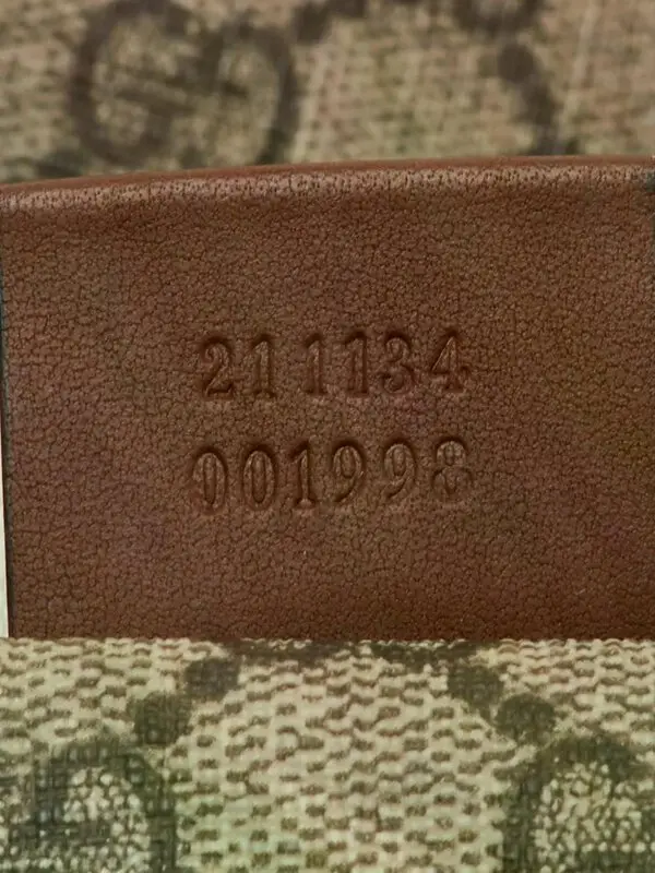 Gucci Gg Supreme Sherry Line Tote Bag