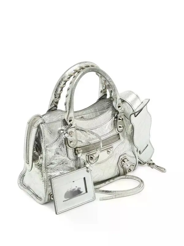Balenciaga Mini Metallic Edge City Tote Bag