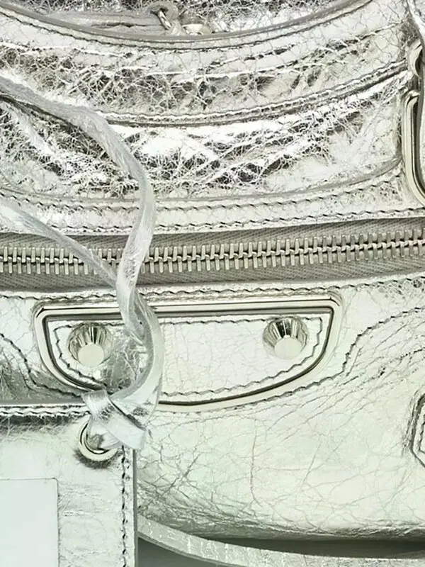 Balenciaga Mini Metallic Edge City Tote Bag