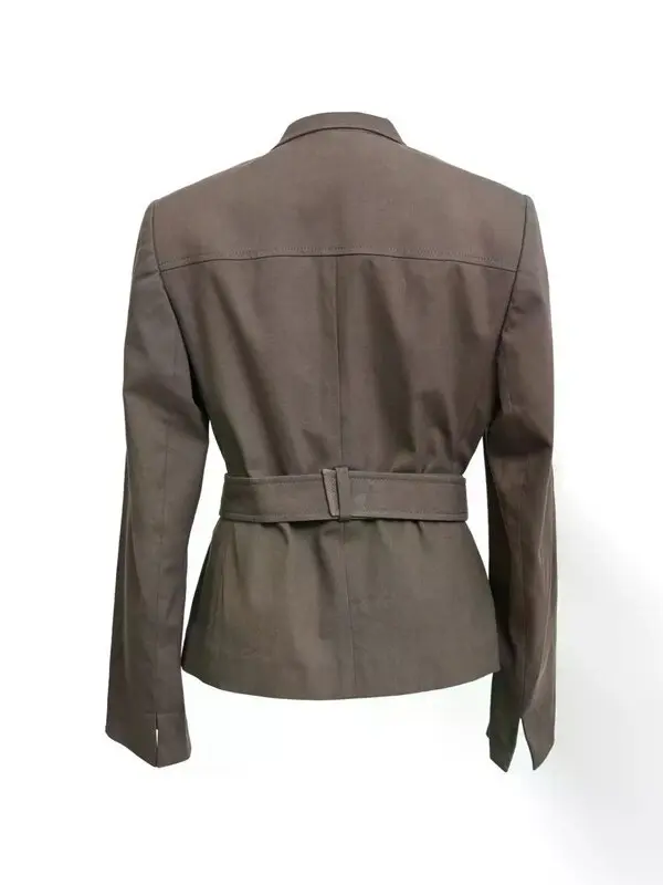 Akris Belted Double-breasted Jacket