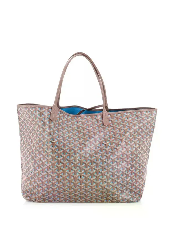 Goyard Saint Louis Claire Voie Coated Canvas Gm Tote Bag - Grey