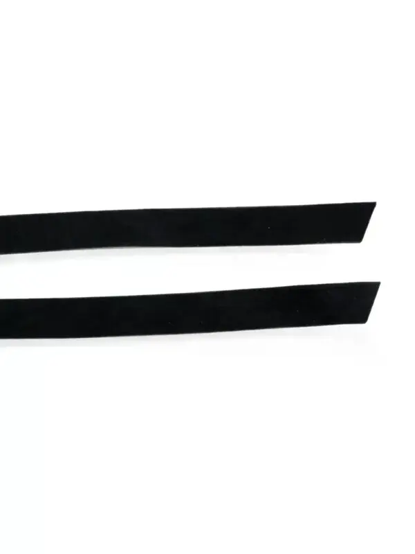 FERRAGAMO 1970s Bow-detail Suede Belt