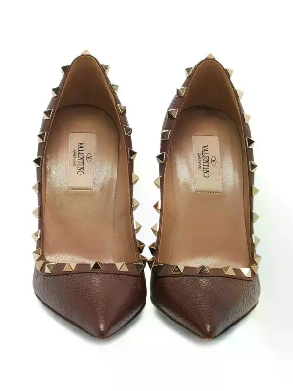 Valentino Garavani Rockstud Pointed-toe Pumps