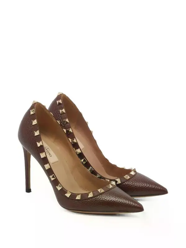 Valentino Garavani Rockstud Pointed-toe Pumps