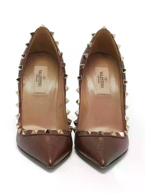 Valentino Garavani Rockstud Pointed-toe Pumps