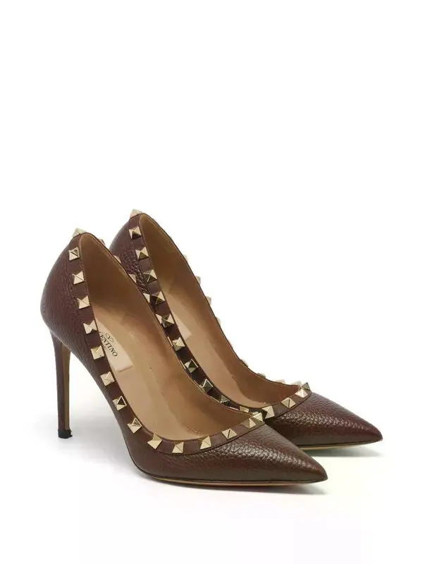 Valentino Garavani Rockstud Pointed-toe Pumps