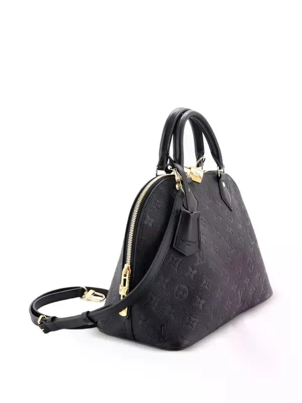LOUIS VUITTON Monogram Empreinte Leather Pm Satchel