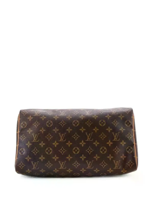 LOUIS VUITTON Speedy Handbag Monogram Canvas 35 Satchel