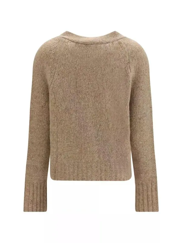 ALLUDE Cashmere V-neck Cardigan