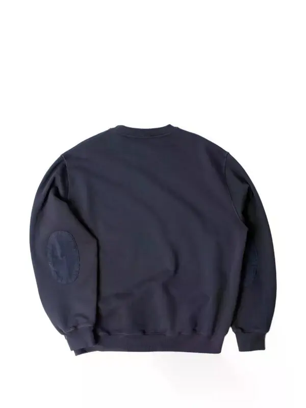 PARRA Graphic-print Elbow-patch Sweatshirt