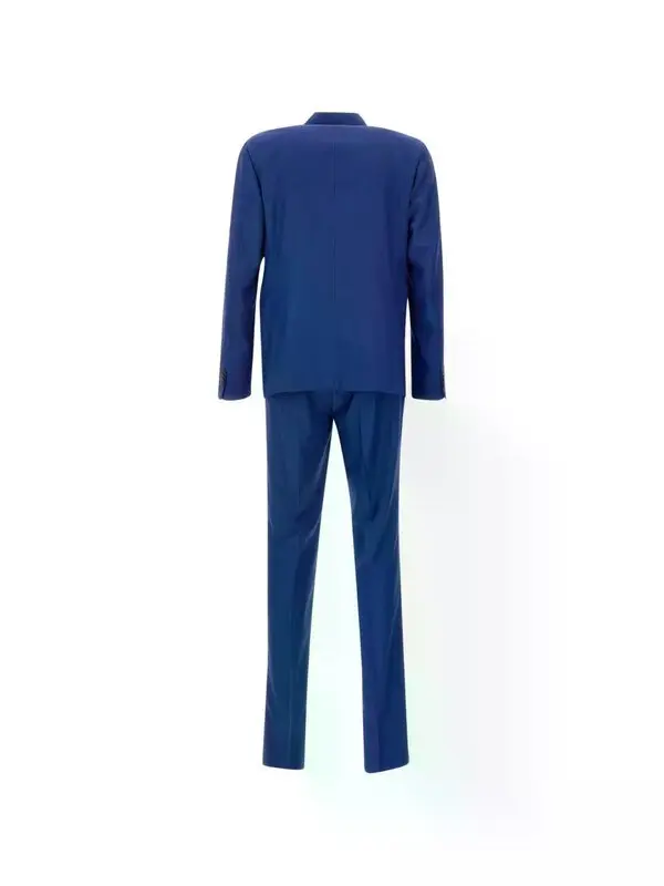 Brian Dales Double-breasted Peak-lapel Suit