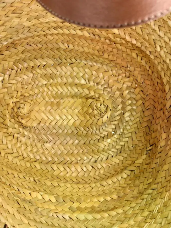 Loewe Basket Tote Raffia Medium Bucket Bag