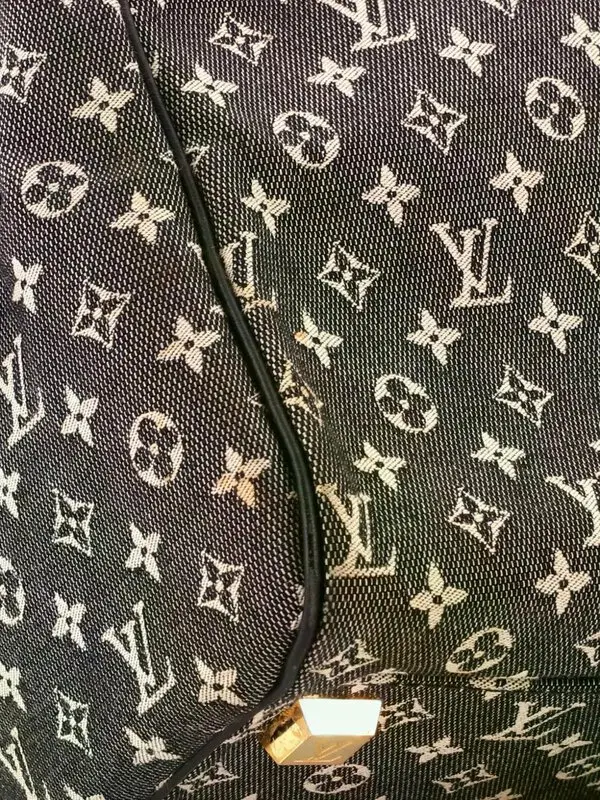 LOUIS VUITTON Josephine Handbag Mini Lin Pm Shoulder Bag
