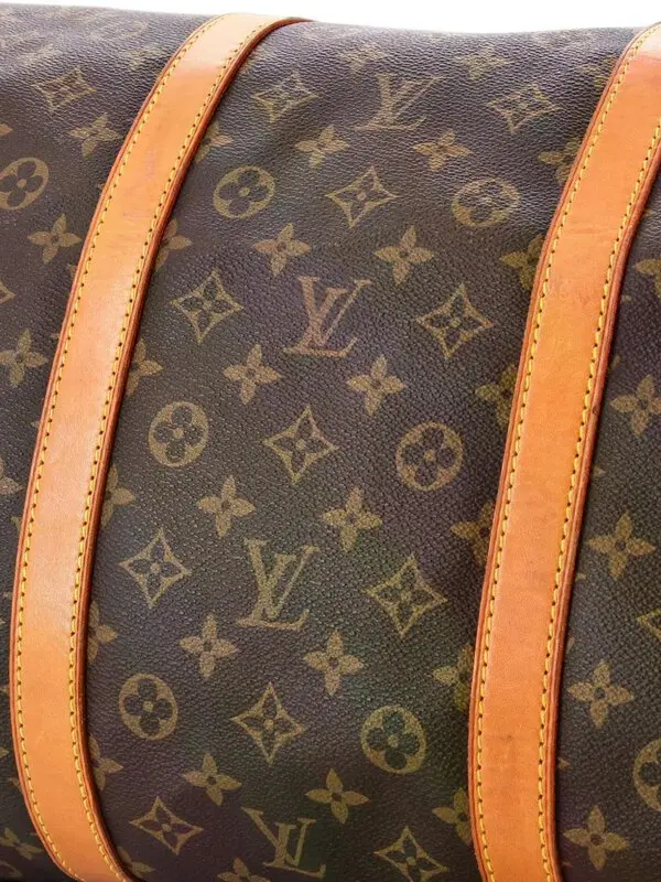 LOUIS VUITTON Monogram Canvas Keepall Travel Bag 60