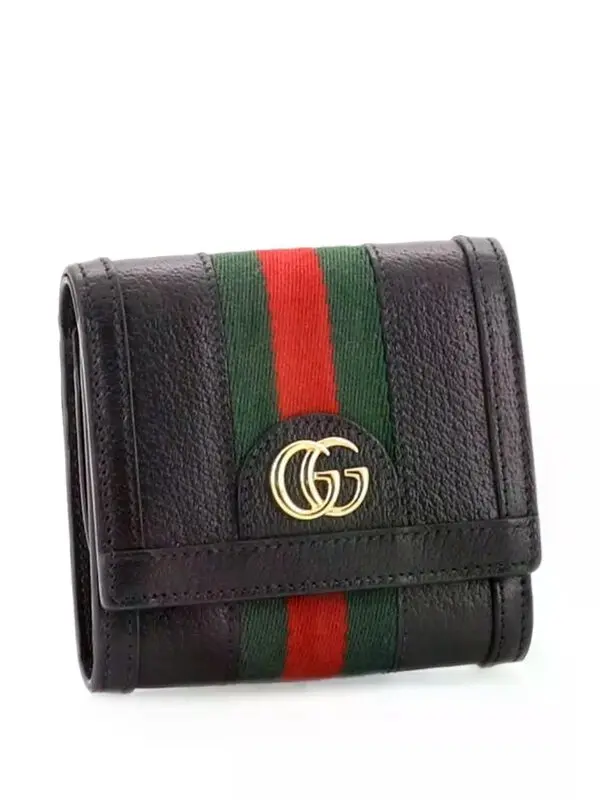Gucci Ophidia Card Case Wallet Leather Small Wallets