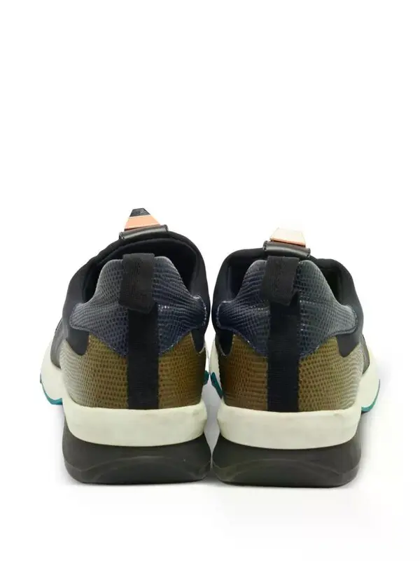 Fendi Stud-embellished Slip-on Sneakers - Black