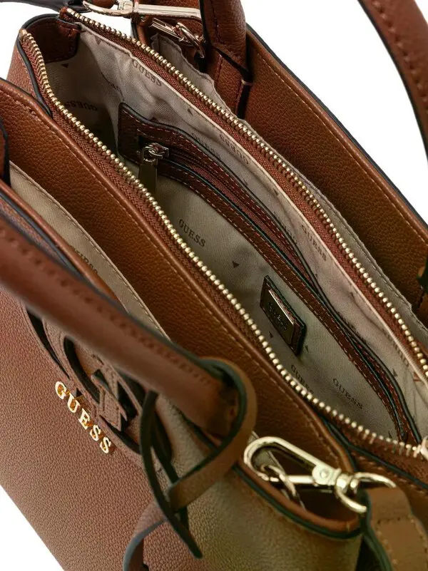 Guess Isola Logo-plaque Top-hand Bag