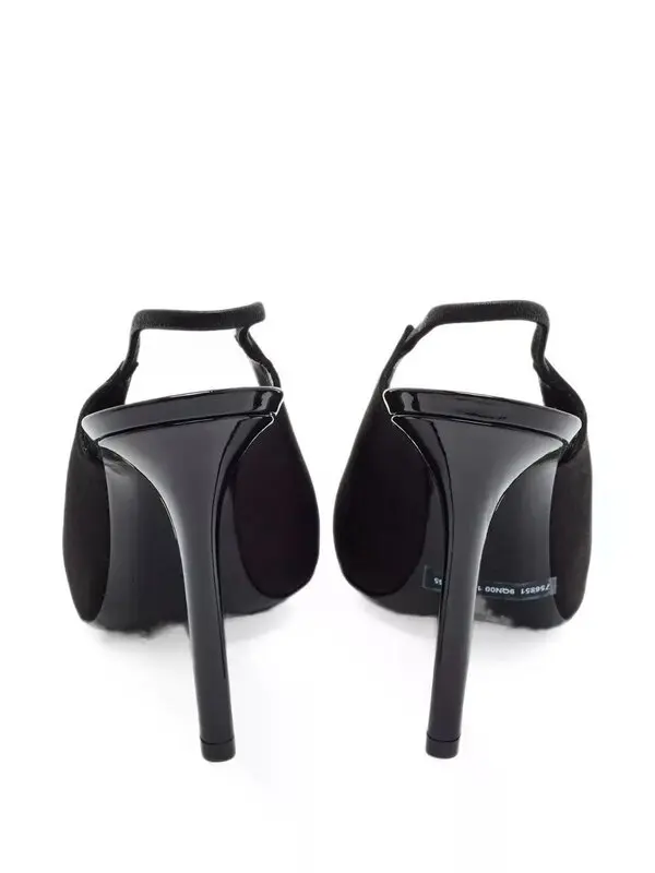 Saint Laurent Pointed-toe Slingback Pumps
