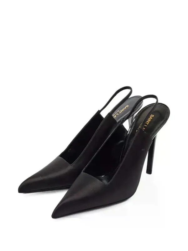 Saint Laurent Pointed-toe Slingback Pumps