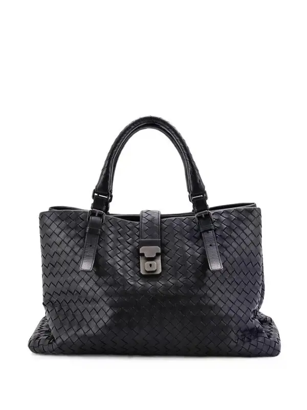 Bottega Veneta Intrecciato Nappa Medium Tote Bag - Black