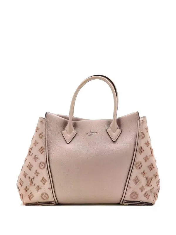 LOUIS VUITTON W Veau Cachemire Calfskin Pm Tote Bag - Neutrals