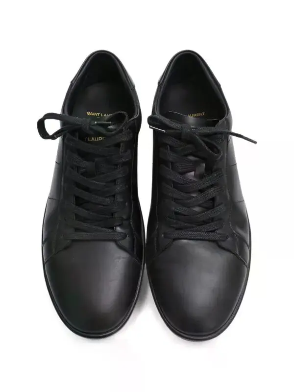 Saint Laurent Sl/01 Low-top Leather Sneakers