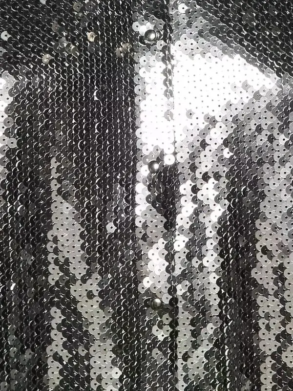 David Koma Sequin-embellished Oversized Shirt