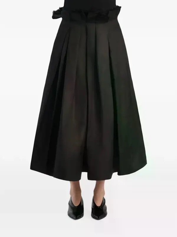 Khaite Astrid Midi Skirt