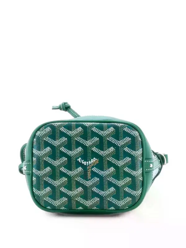 Goyard Petit Flot Coated Canvas Mini Bucket Bag