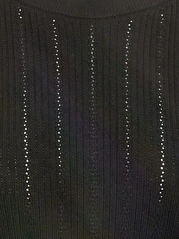 Balmain Rib-knit Midi Dress
