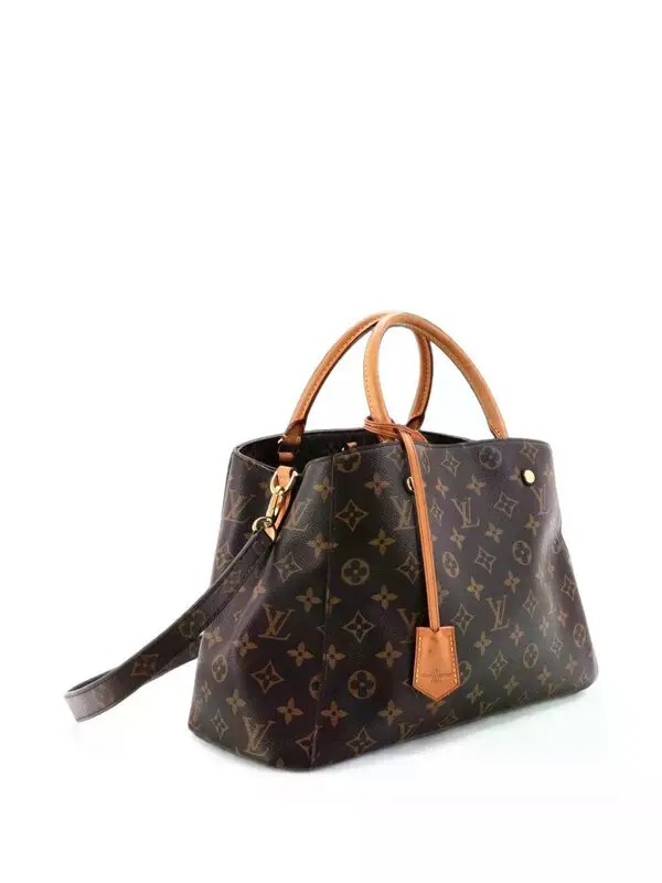 LOUIS VUITTON Montaigne Handbag Monogram Canvas Mm Tote Bag