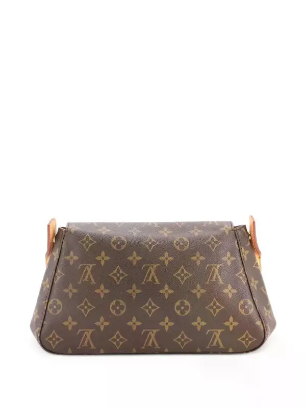 LOUIS VUITTON Monogram Canvas Looping Handbag Mini Satchel - Brown