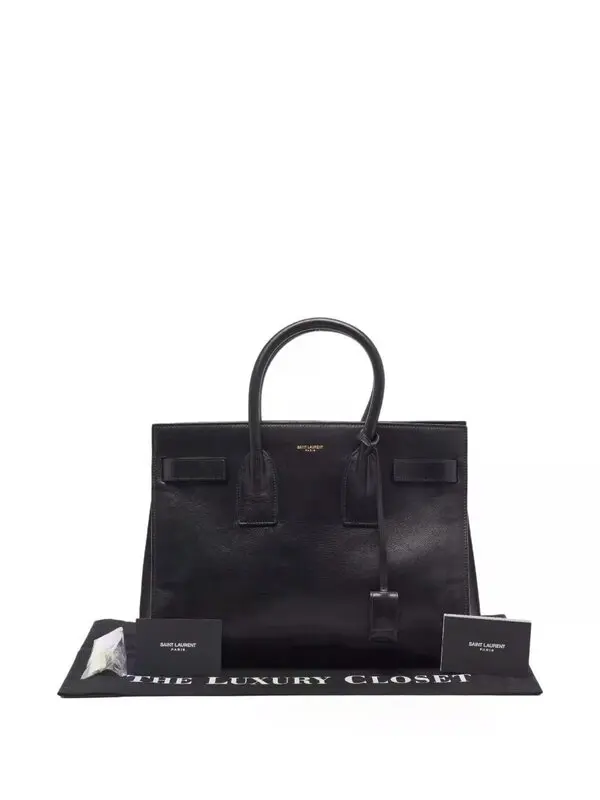 Saint Laurent Sac De Jour Tote Bag - Black
