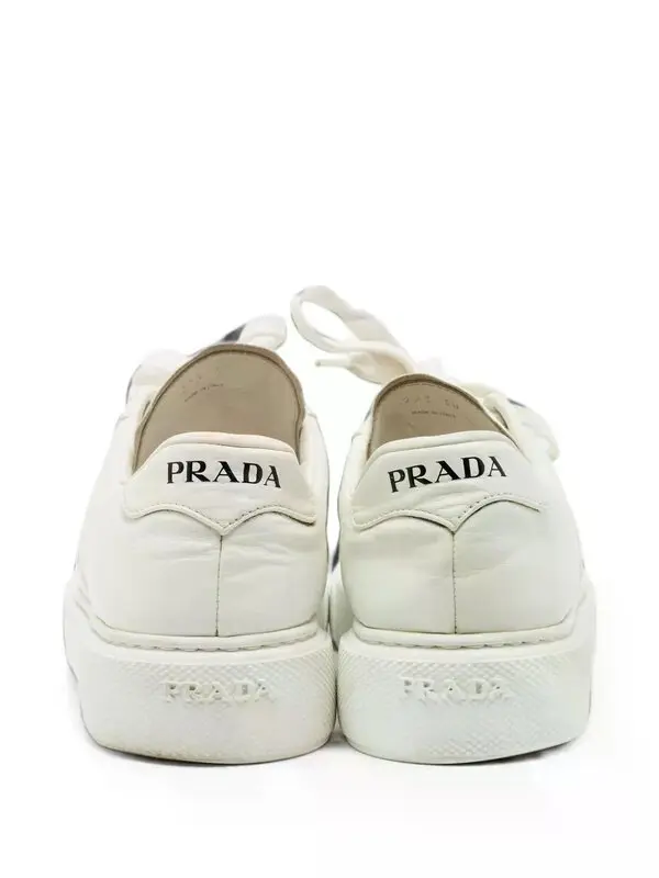 Prada Logo Court Sneakers