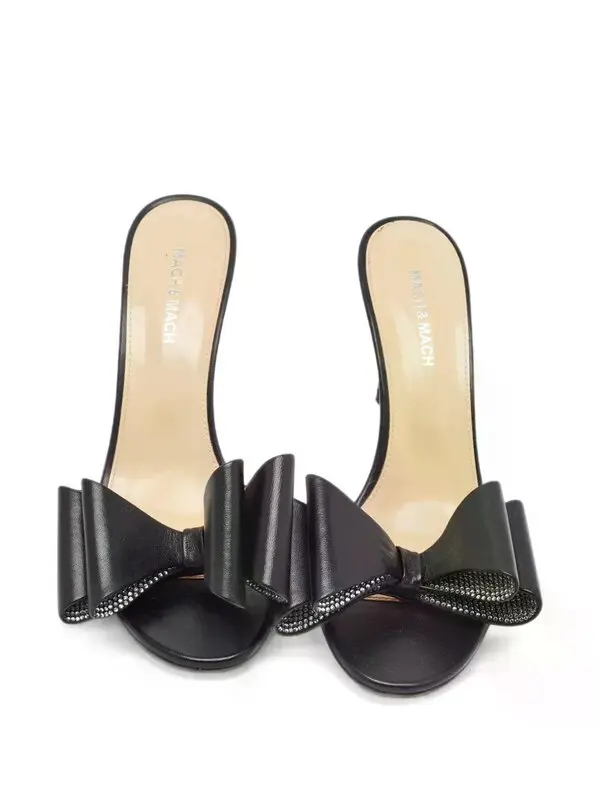 Mach & Mach Le Cadeau Bow-detail Sandals